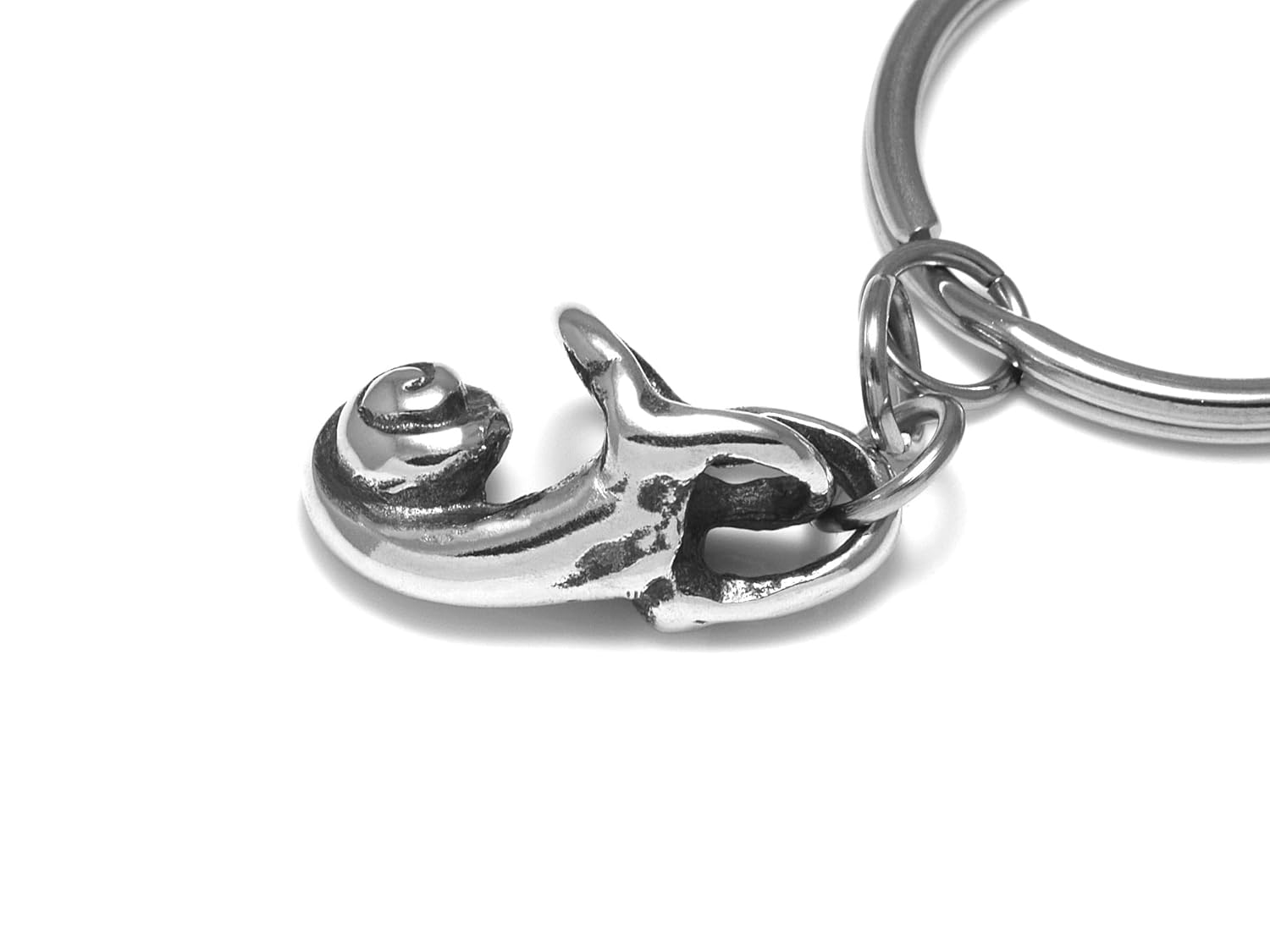 Amazon.com: Cochlea Keychain, Handmade Inner Ear Anatomy Keyring in ...