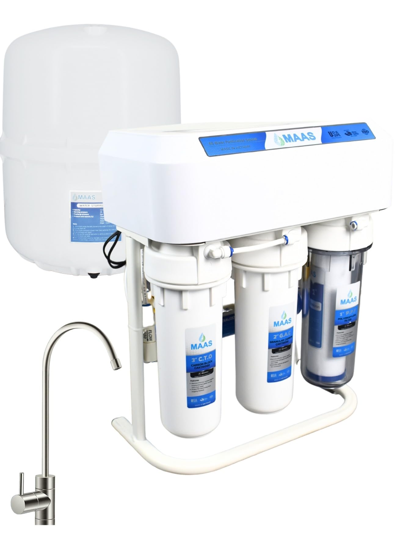 MAAS 7-Stage Water Purification Filter,7 Desalination Device,capacity ...