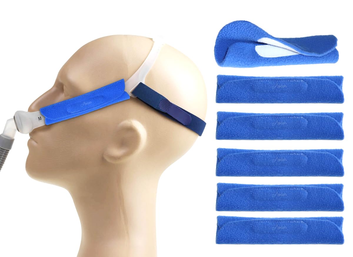 6 CPAP Headgear Covers, CPAP Strap Comfort Pads, CPAP face Pads, CPAP ...