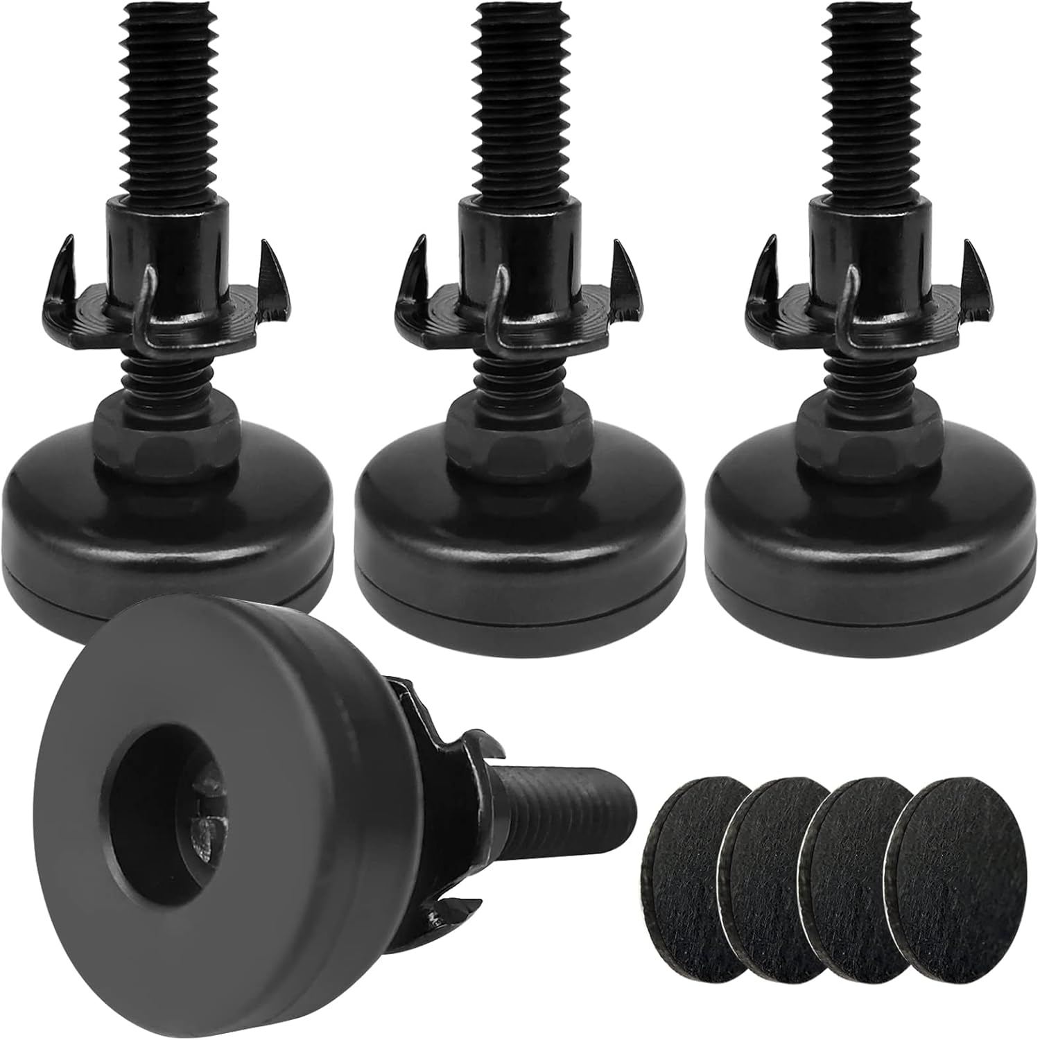 Amazon.com: 3/8'' UNC 16 Thread Leveling Feet Adjustable Furniture ...