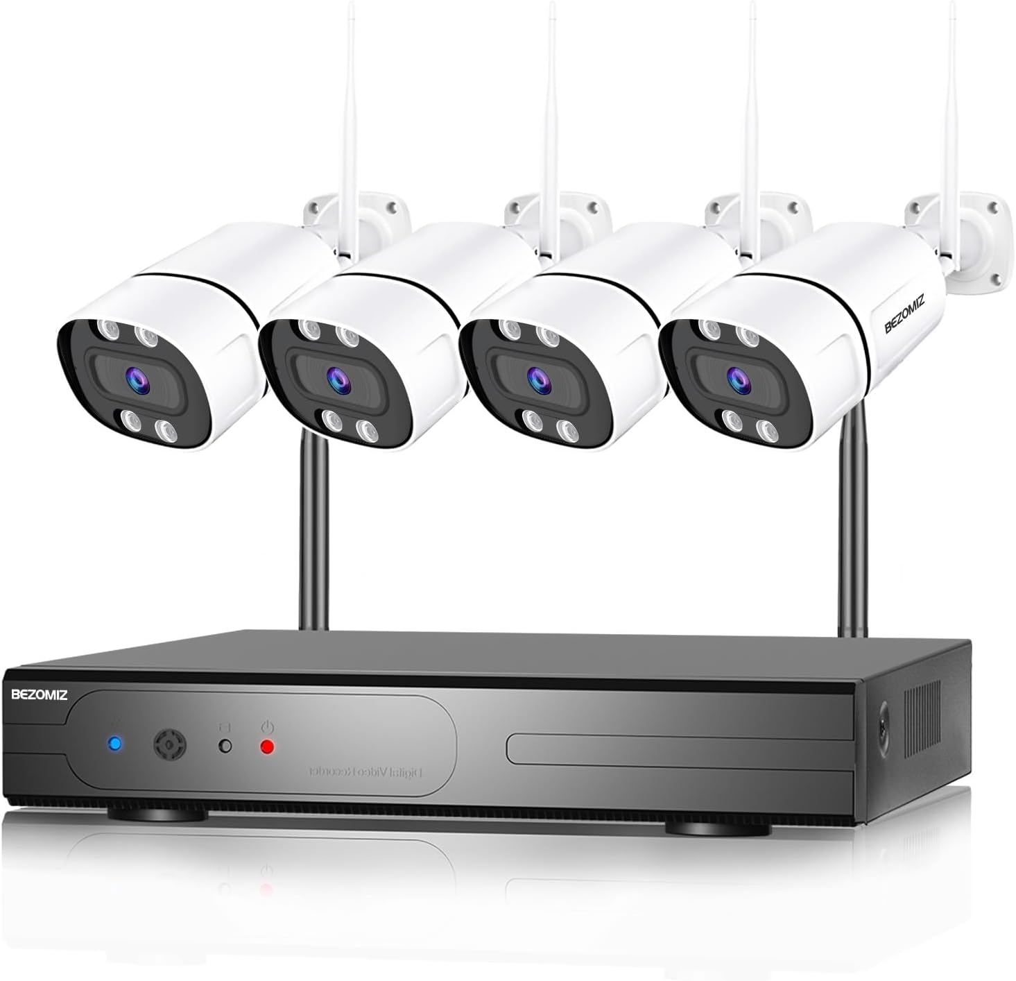 Anlapus FHD 1080P H.265+ Kit Vidéo Surveillance - 8CH 1080P HD DVR ...