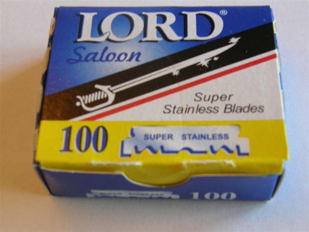 Amazon.com: LORD Single edge razor blades 100ct : Beauty & Personal Care