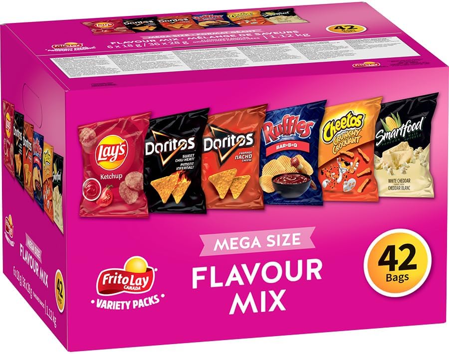 Frito-Lay Variety Packs Flavour Mix Flavoured Snacks