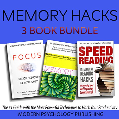 Memory Hacks: 3-Book Bundle: Memory Squared, Focus, and Speed Reading ...