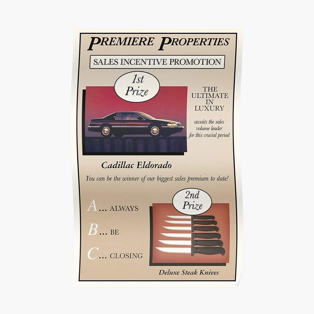 Glengarry Glen Ross Poster