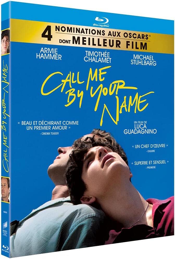 Call Me by Your Name [Blu-Ray] [Region B] (English audio. English ...