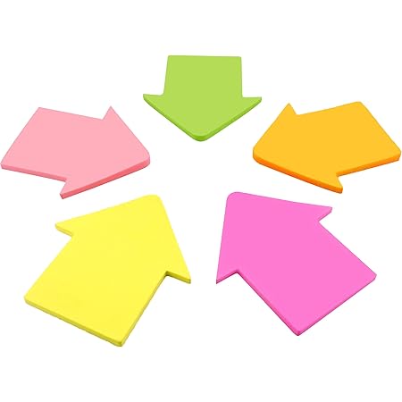 Amazon.com : Avery Sticky Notes, See-Through, Large Arrow, 2.75 x 2.75 ...
