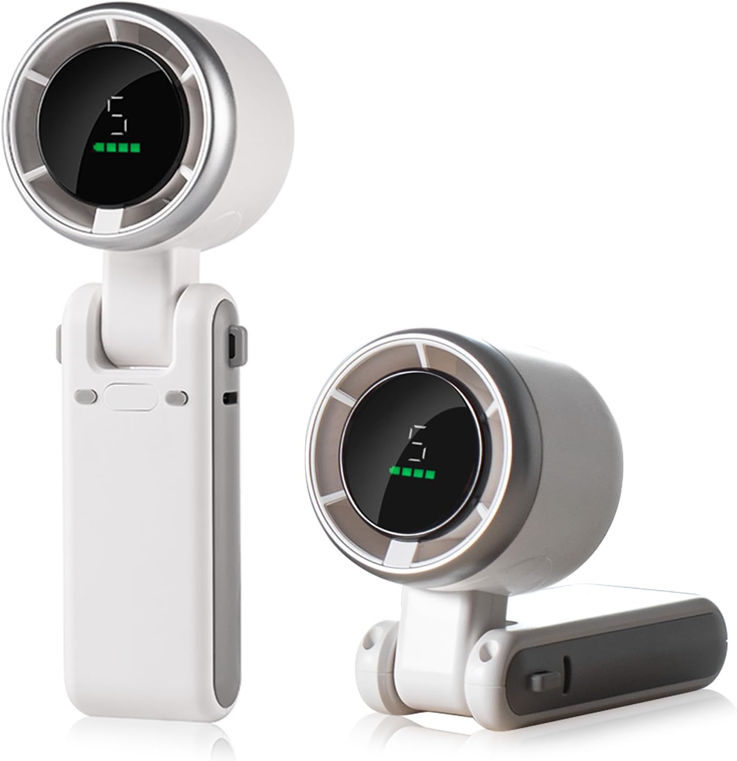 Amazon.com: Handheld Portable Turbo Mini Fan with 3600mAh Rechargeable ...