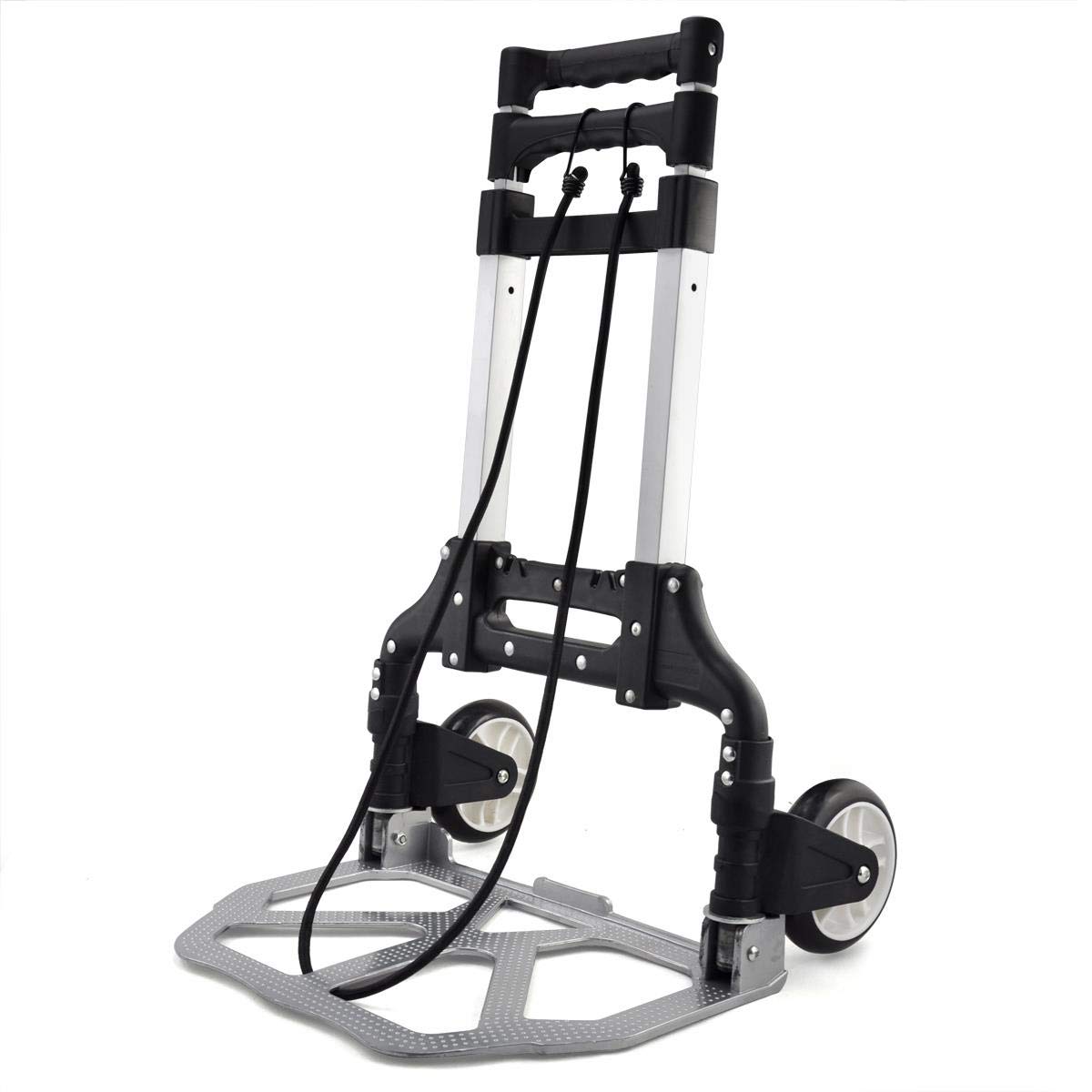 Buy Yaheetech Aluminium Folding Foldable Hand Trolley, Sack Truck ...