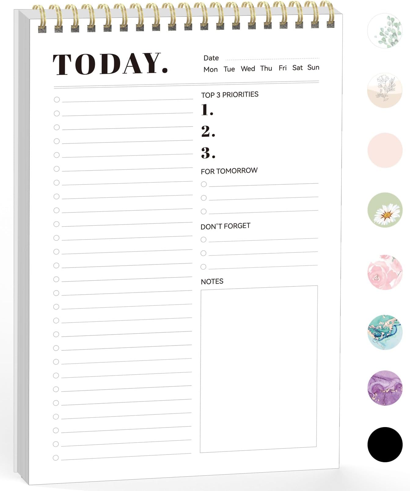 Amazon.com : Forvencer To Do List Notepad, To Do List Notebook for Work, Undated Daily Planner ...