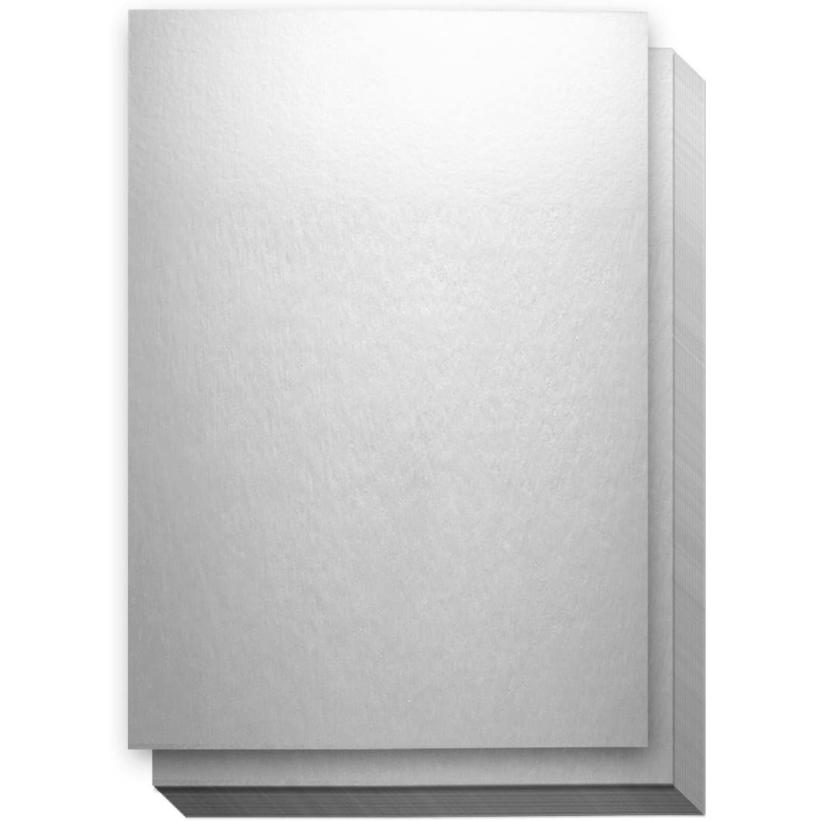 Silver Card Stock Paper Metallic Silver Reflective Card Stock 24pt