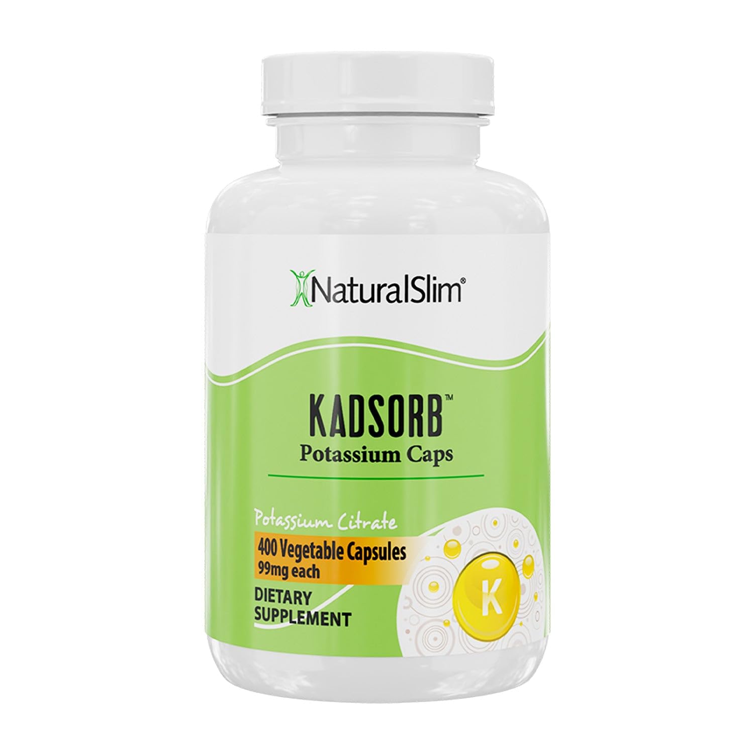 Amazon.com: NaturalSlim Natural Potassium Citrate Gluconate 99 mg ...