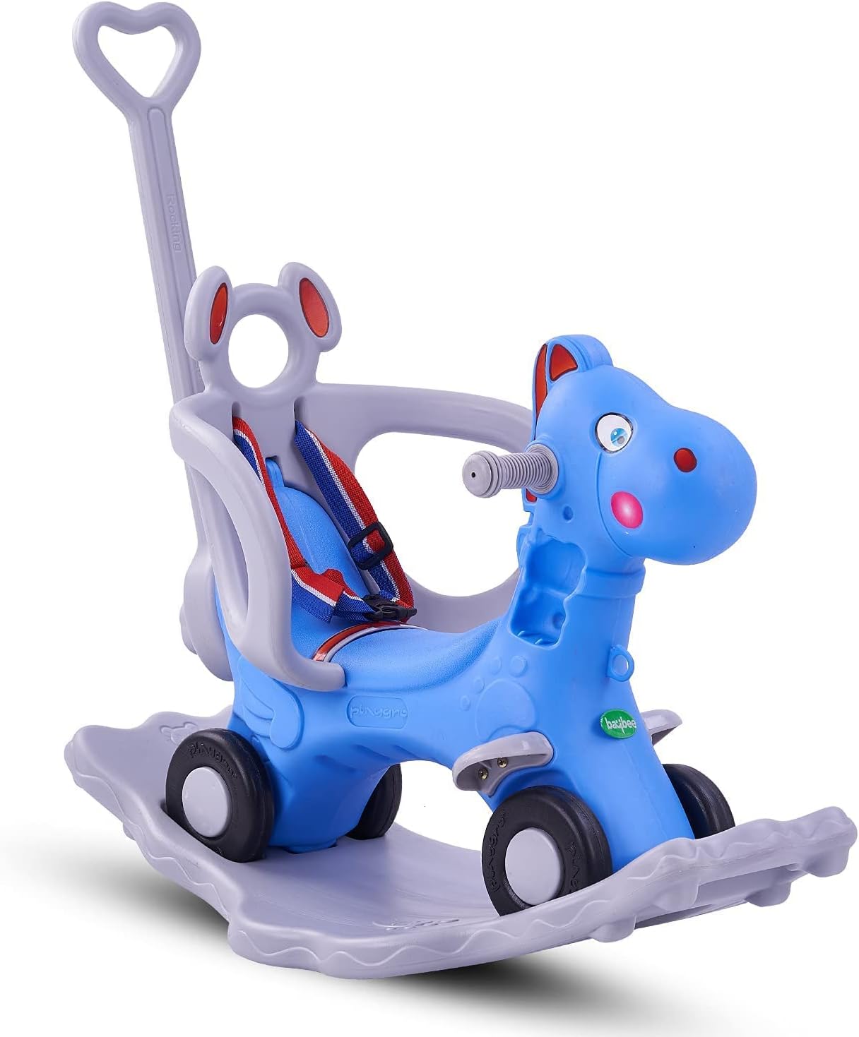 Baybee 3 in 1 Baby Horse Rider Ride on Toy Car for Kids, Baby Rocking ...