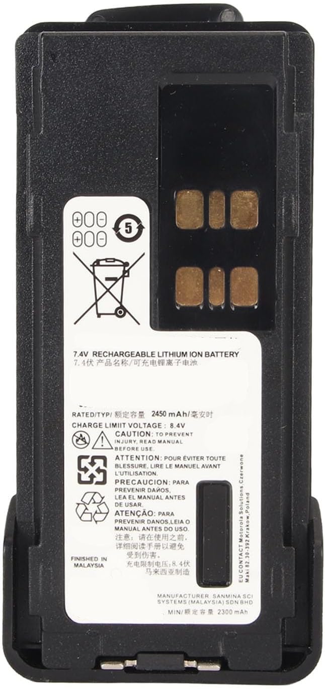 Focket Battery for Motorola PMNN4543A XPR3300 XPR3500 XPR7350 XPR7550 ...