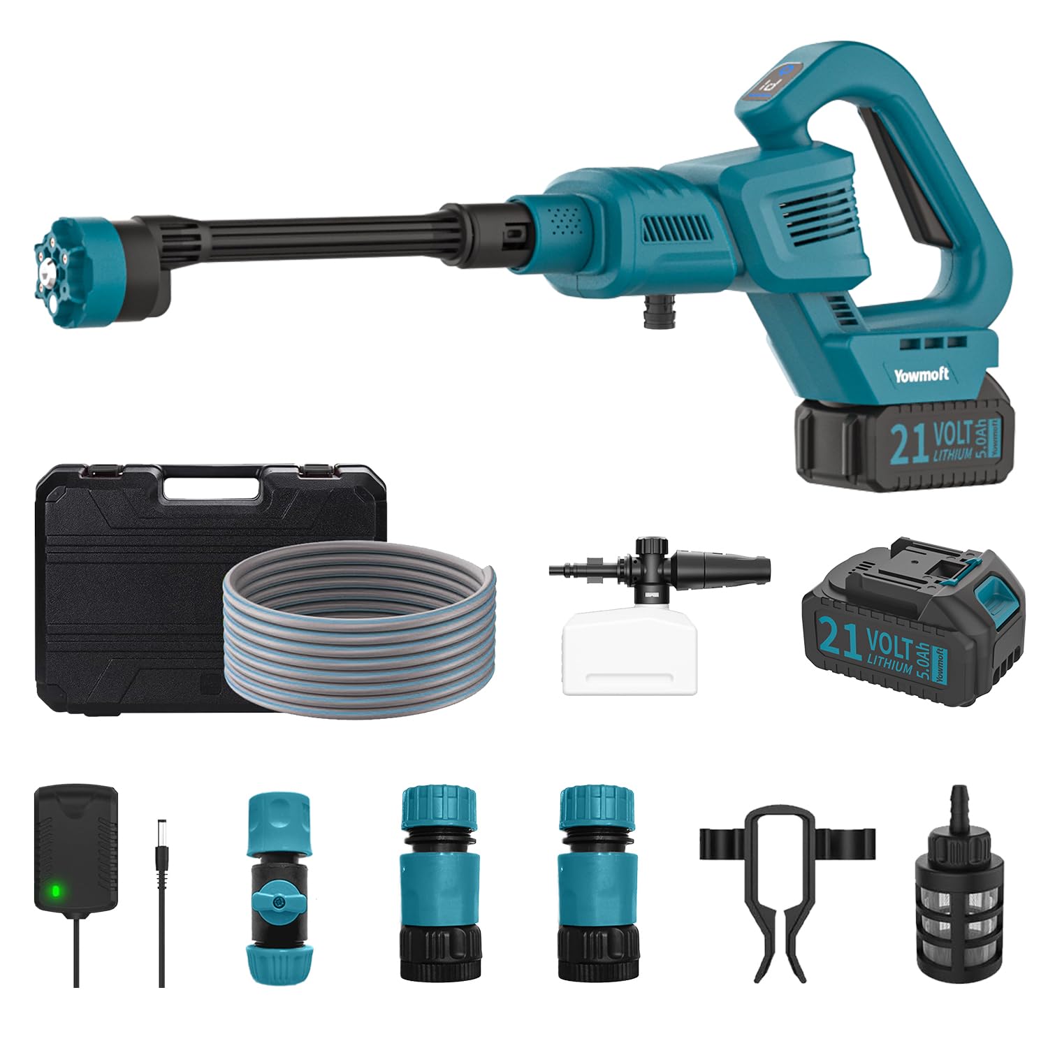 Amazon.com : Cordless Pressure Washer, 970PSI Portable Pressure Washer ...