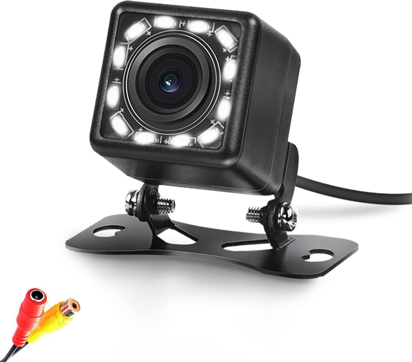 Amazon.com: NHOPEEW Car Rear View Camera Waterproof 12 LED Backup ...