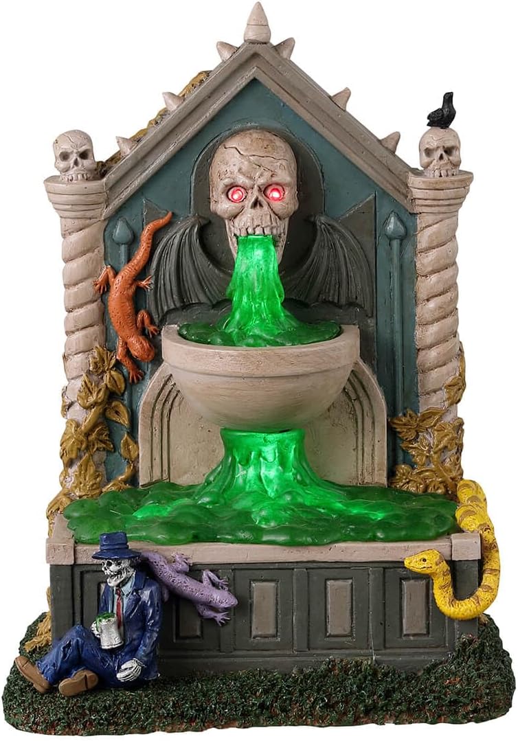 Amazon.com: Lemax Grime and Slime Spring, Battery Operated (4.5V ...