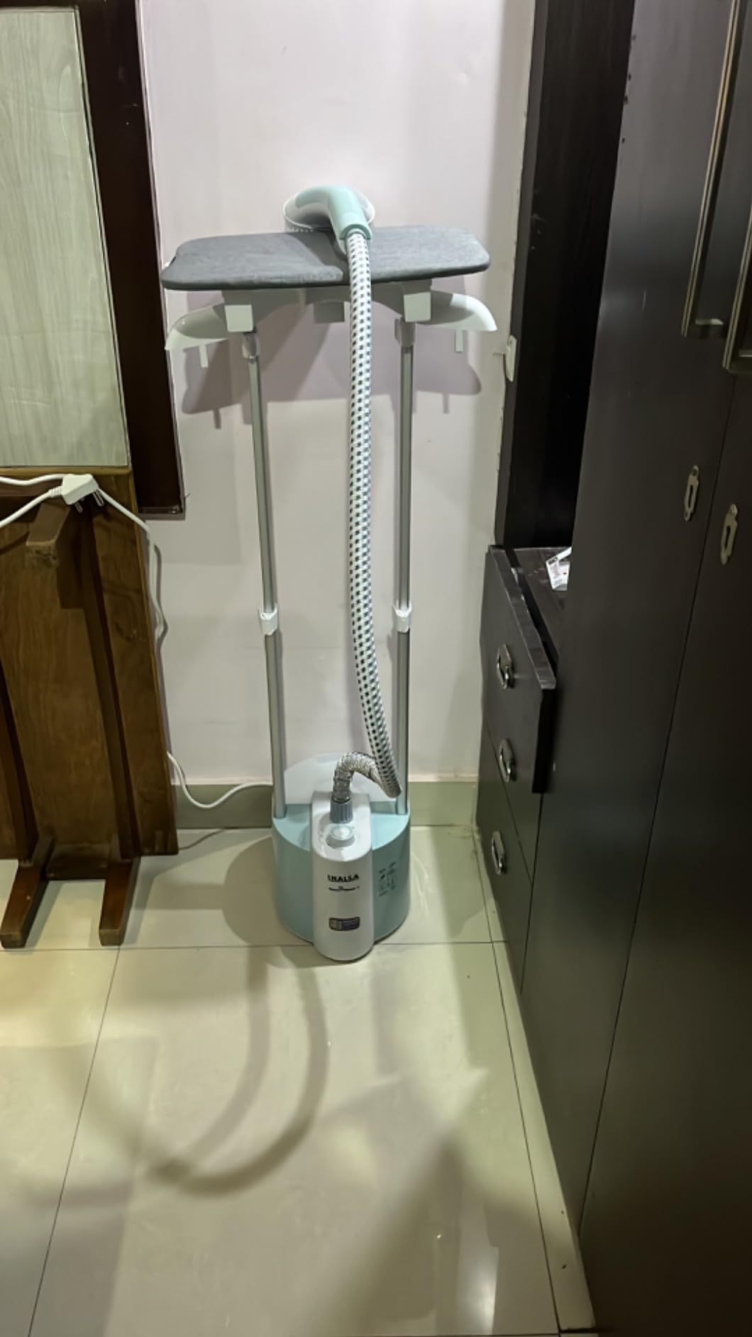 INALSA Standing Iron Garment Steamer-2000 W|Variable Control Knob |1 ...