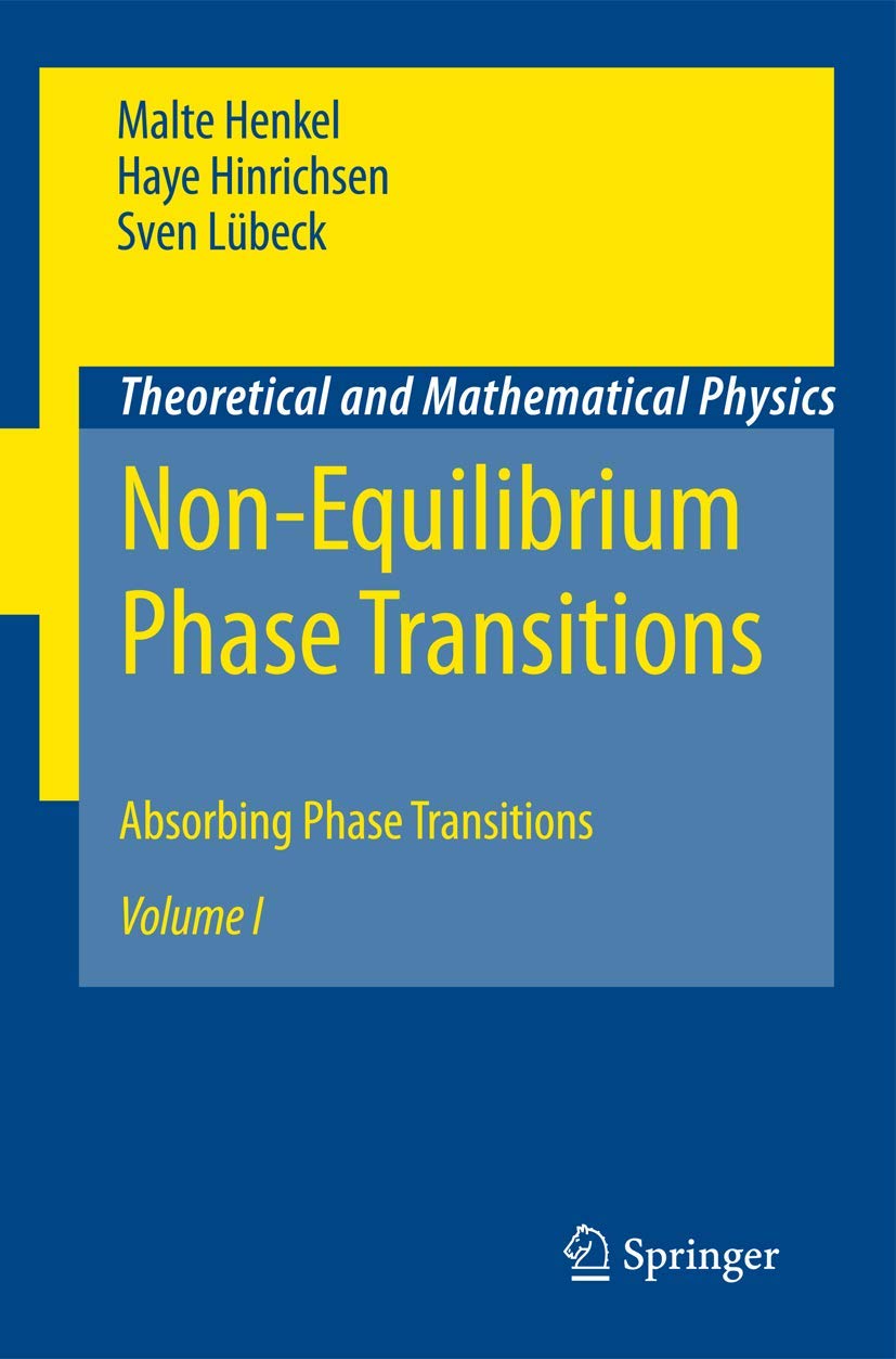 Amazon.com: Non-Equilibrium Phase Transitions: Volume 1: Absorbing ...