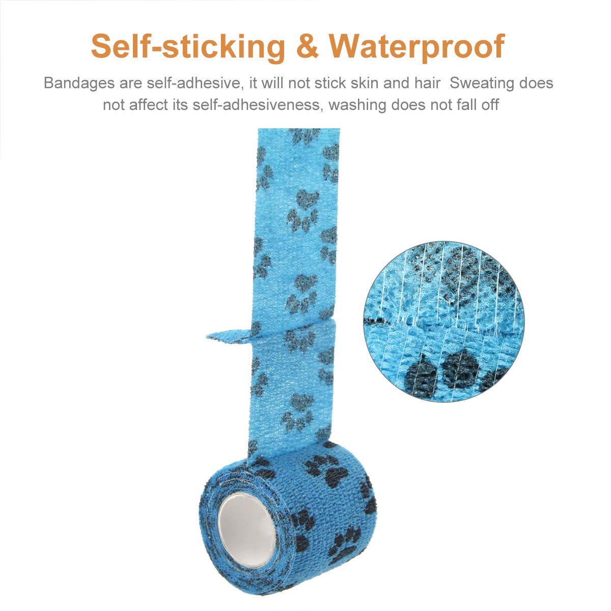 Snapklik.com : AUPCON Vet Wrap Cohesive Bandages Bulk Self Adhesive ...