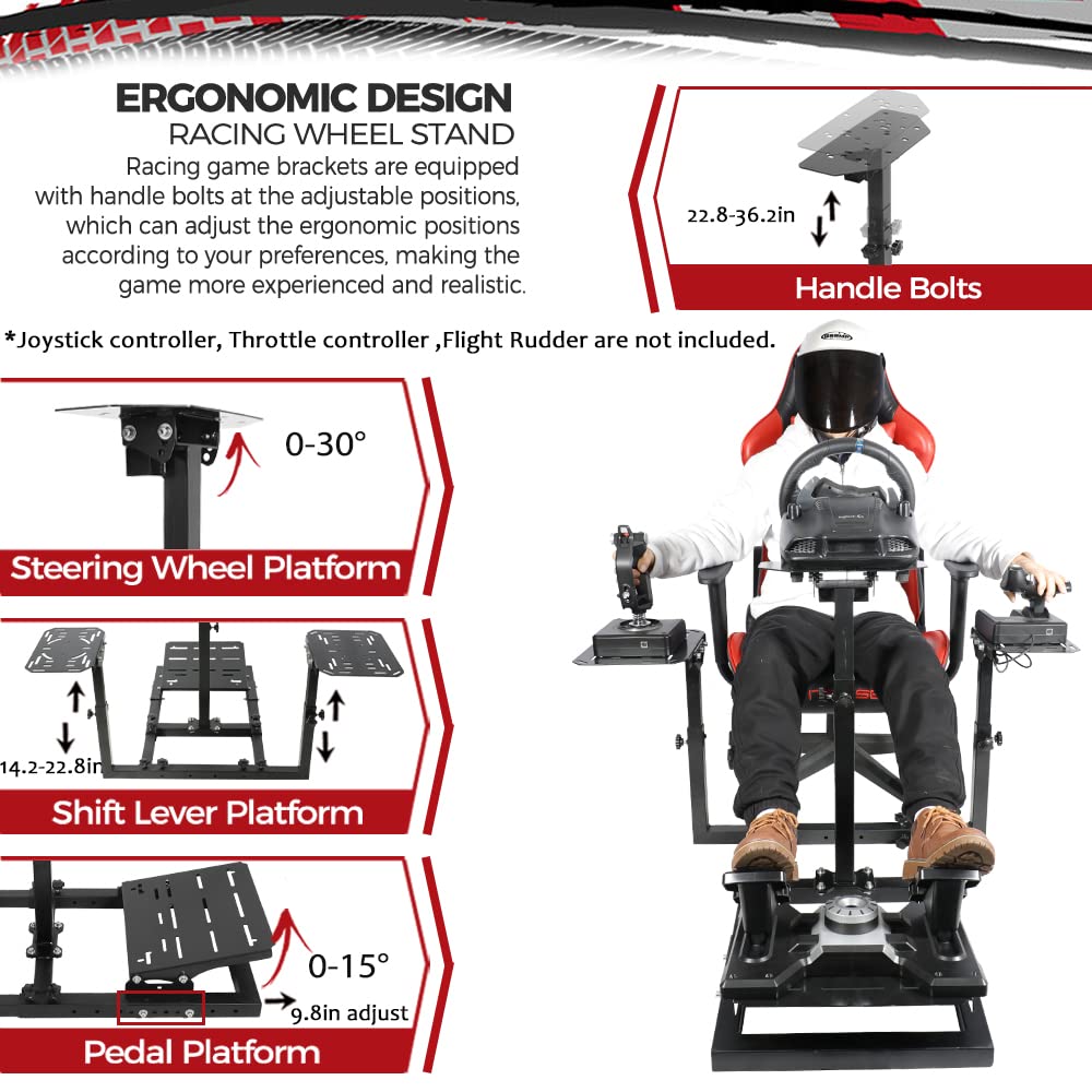 Snapklik.com : Supllueer Flight Sim Stand
