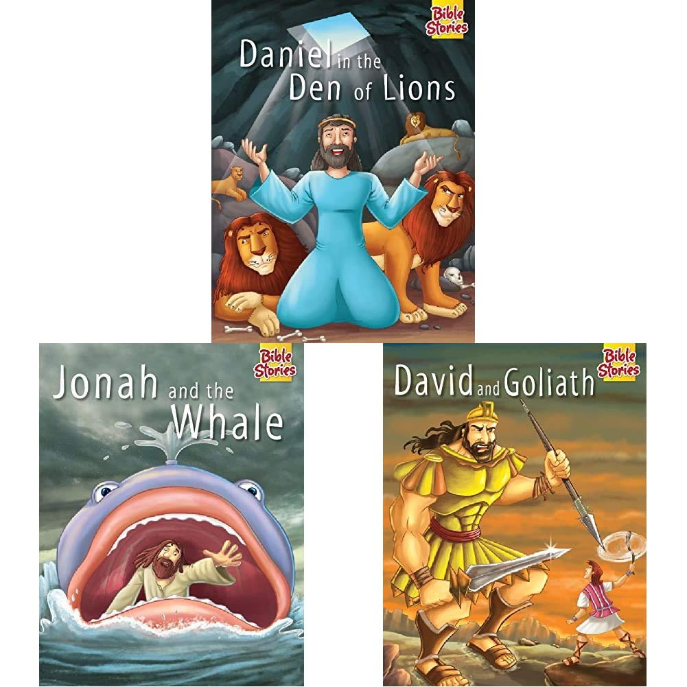 Buy Daniel in the Den Of Lions: 1+Jonah and The Whale: 1 (Bible Stories ...
