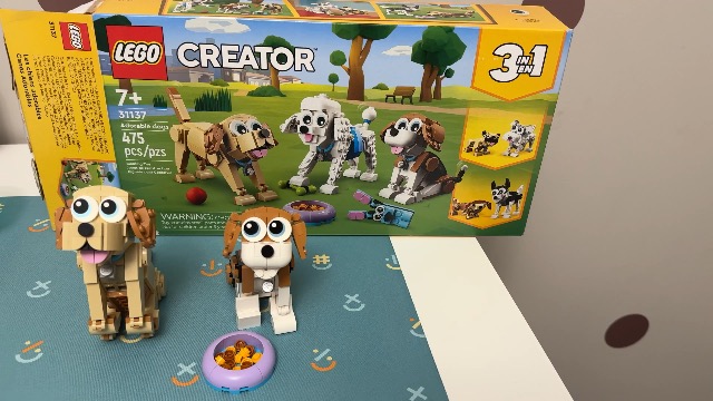 Watch Mom review of Three in One Lego Dogs Creator Set on Amazon Live