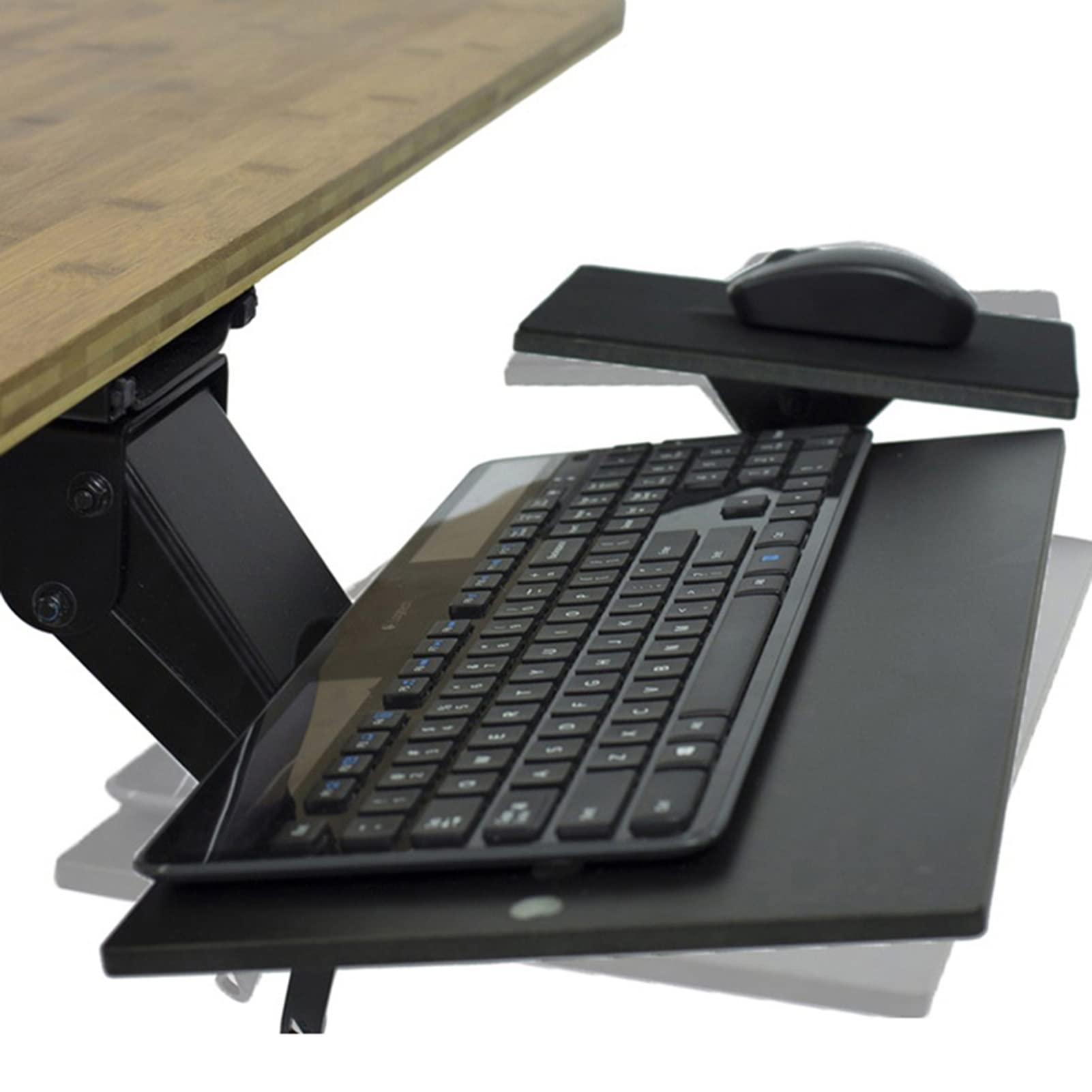 Buy Under Desk Keyboard Tray, Pull-Out Keyboard Platform Extender ...