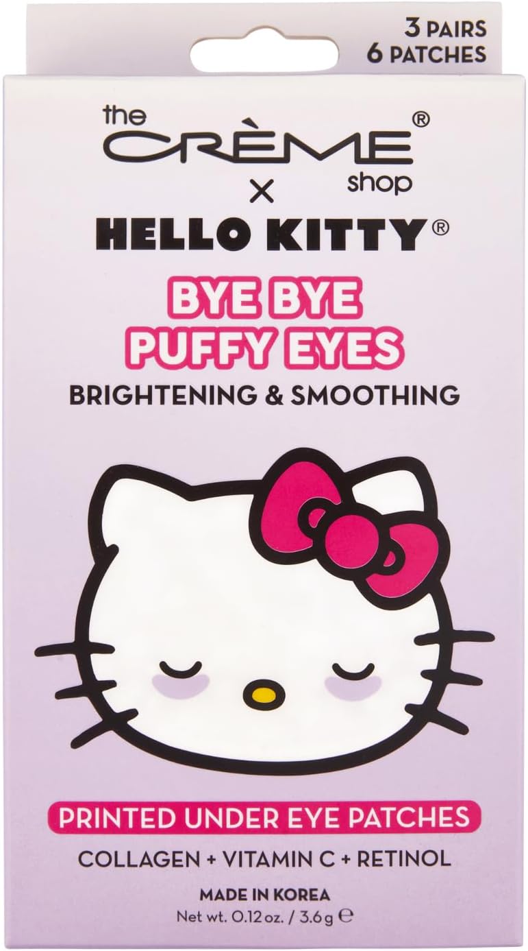Amazon.com : Pixi + Hello Kitty AnyWhere Multipurpose Hydrogel Patches, Hyaluronic, Caffeine ...