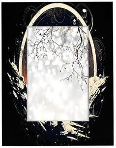 Amazon.com - Hsorgin Cosmic Lunar Universe 5x7 Picture Frames Wooden ...