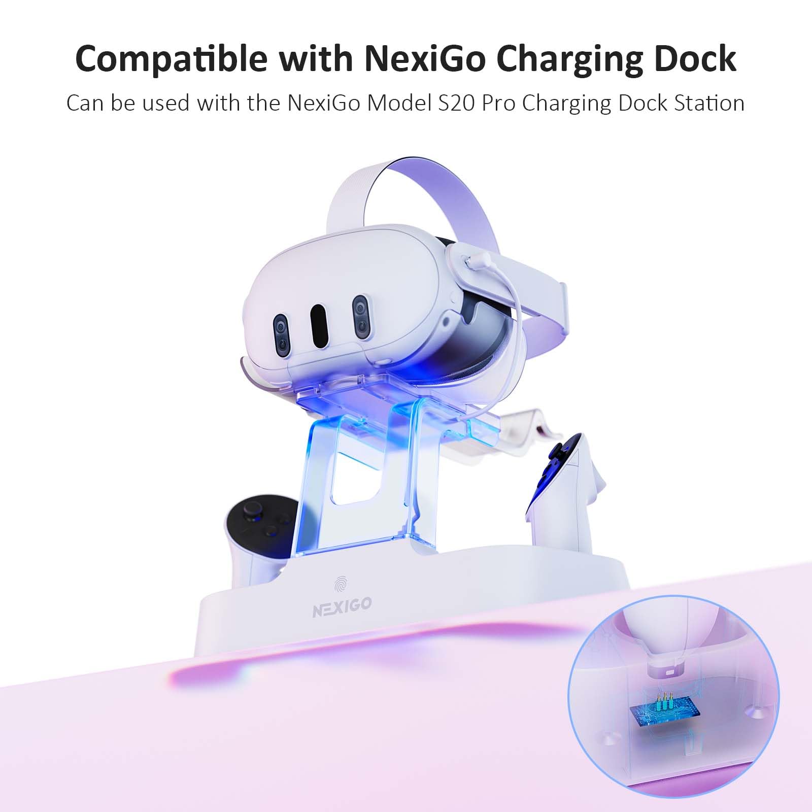 Snapklik.com : NexiGo Custom Controller Covers For Charging Dock For ...