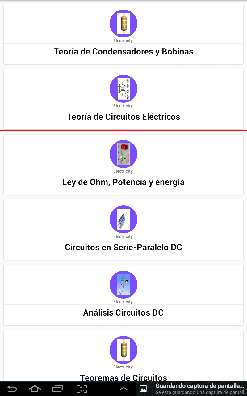 Aplicación Circuitos Eléctrico Pro en Amazon Appstore