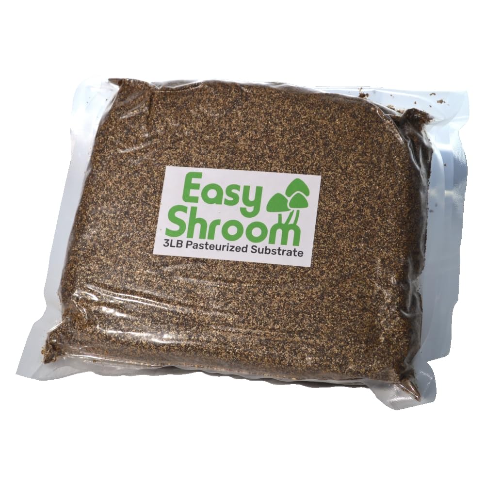 Amazon.com : Easy Shroom Super Substrate 3LB Pre-Pasteurized and Pre ...