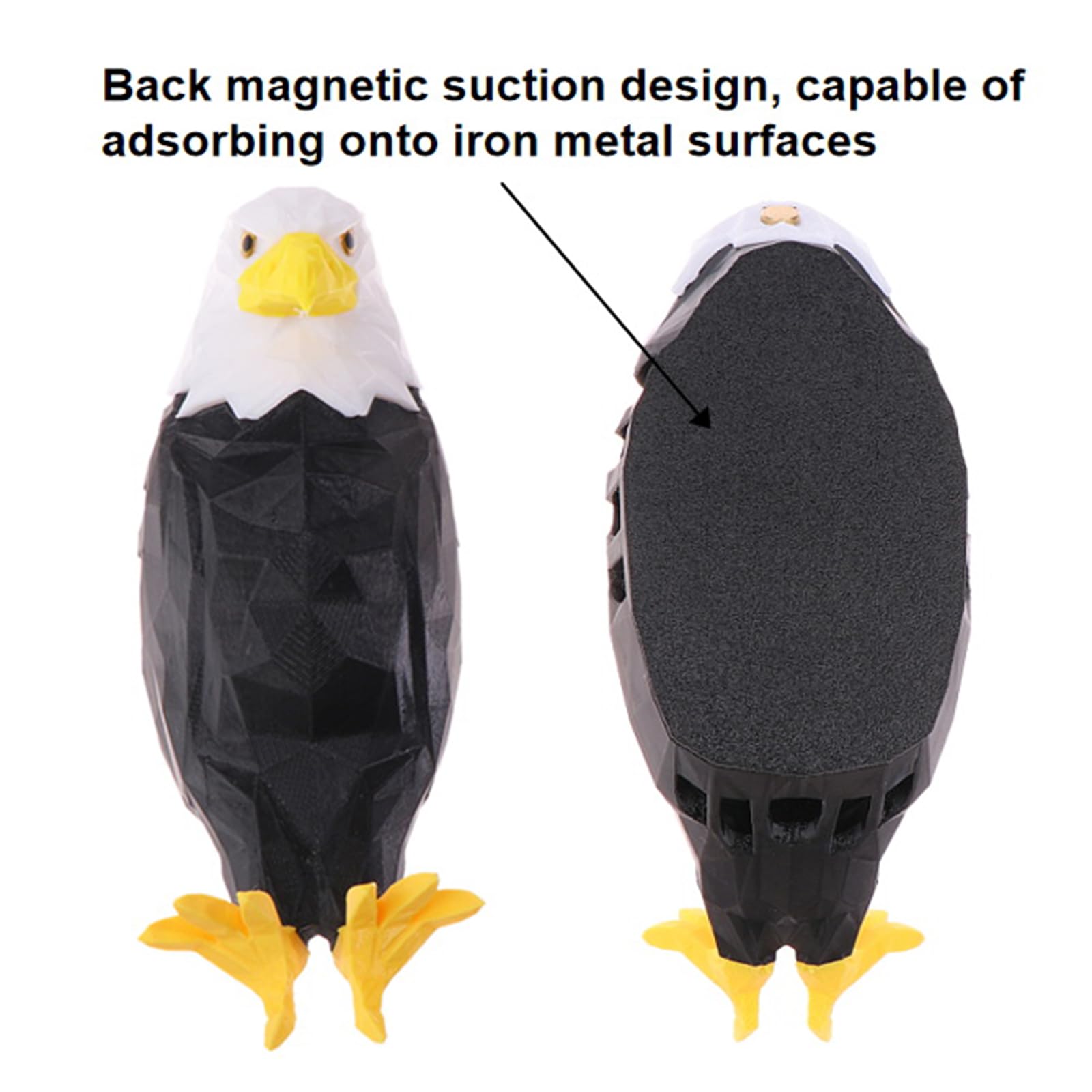Snapklik.com : 3D Colorful Bald Eagle Wall Light, Magntic Eagle Bird ...