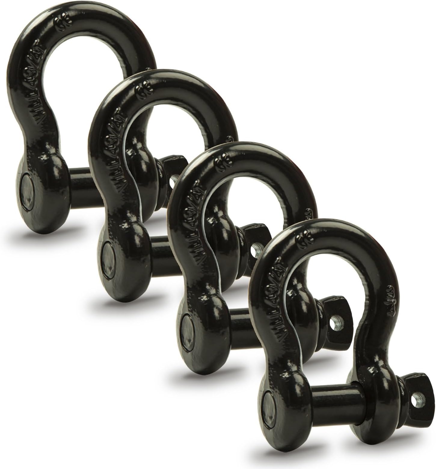 Amazon.com: AYMMIC 3/4" D Ring Shackles,7/8" Removable Screw Pin,WLL:4. ...