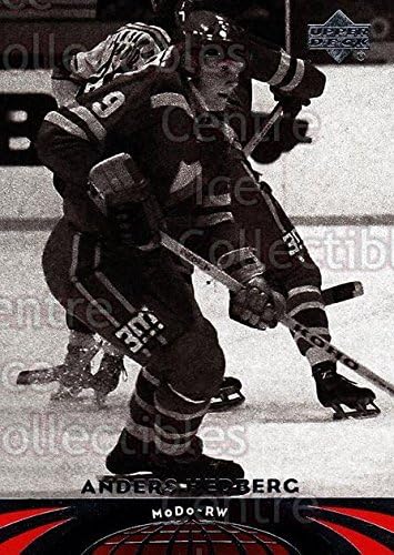 Amazon.com: (CI) Anders Hedberg Hockey Card 2004-05 UD All World (base ...