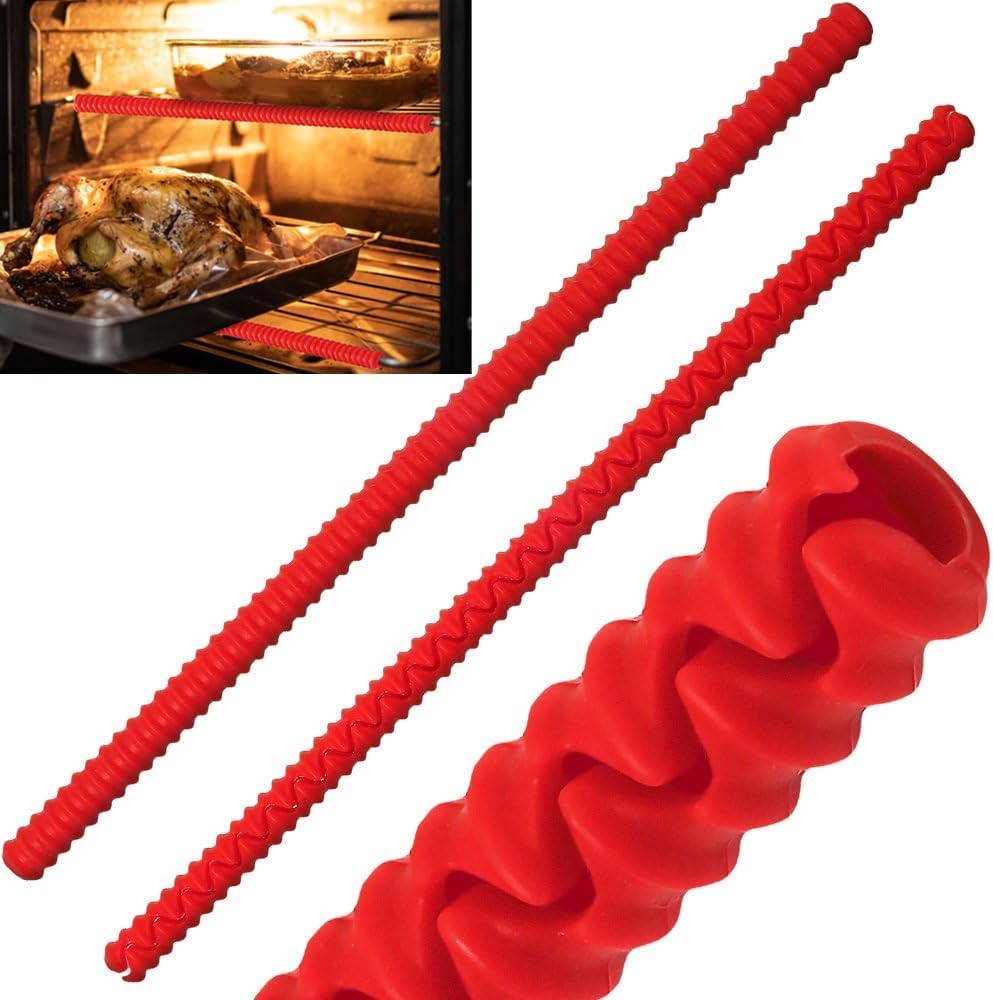 Snapklik.com : Silicone Oven Rack Shields, Extra Long 22 Inch Heat ...