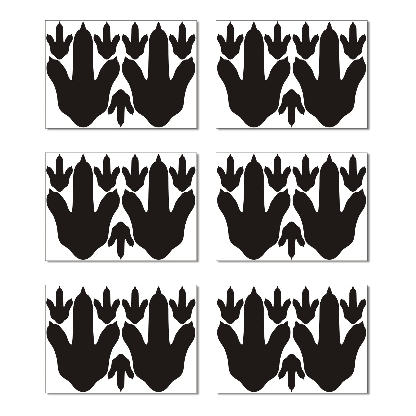 Amazon.com: Dinosaur Footprints Wall Sticker Vinyl Decals for Nursery ...