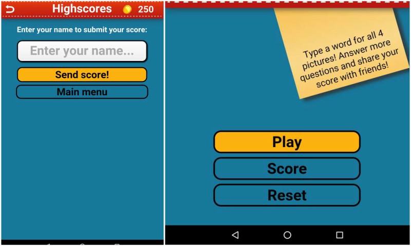 4 pics 1 word game - App on the Amazon Appstore