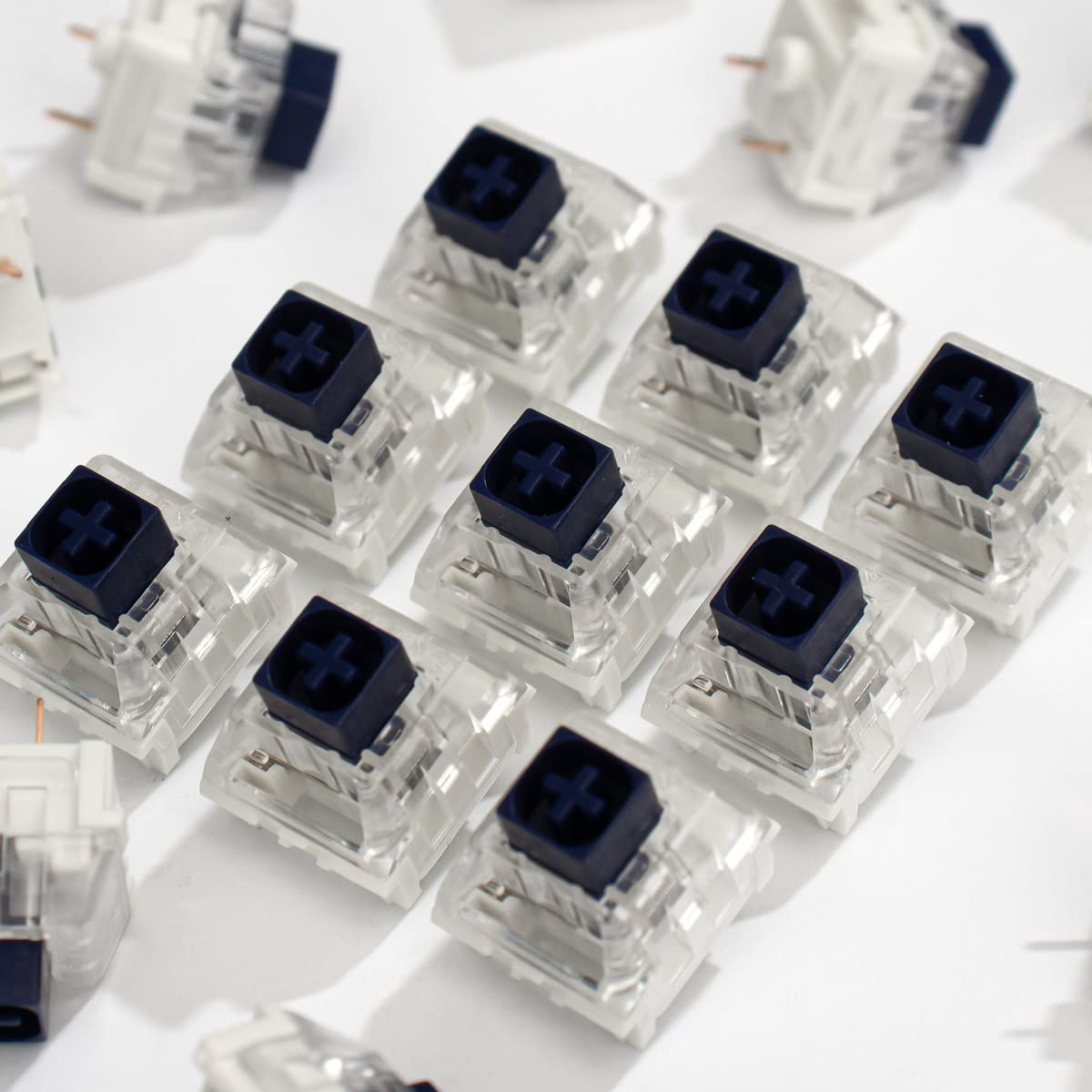Snapklik.com : 90 Pack Kailh Box Switch Navy RGB SMD For Mechanical ...