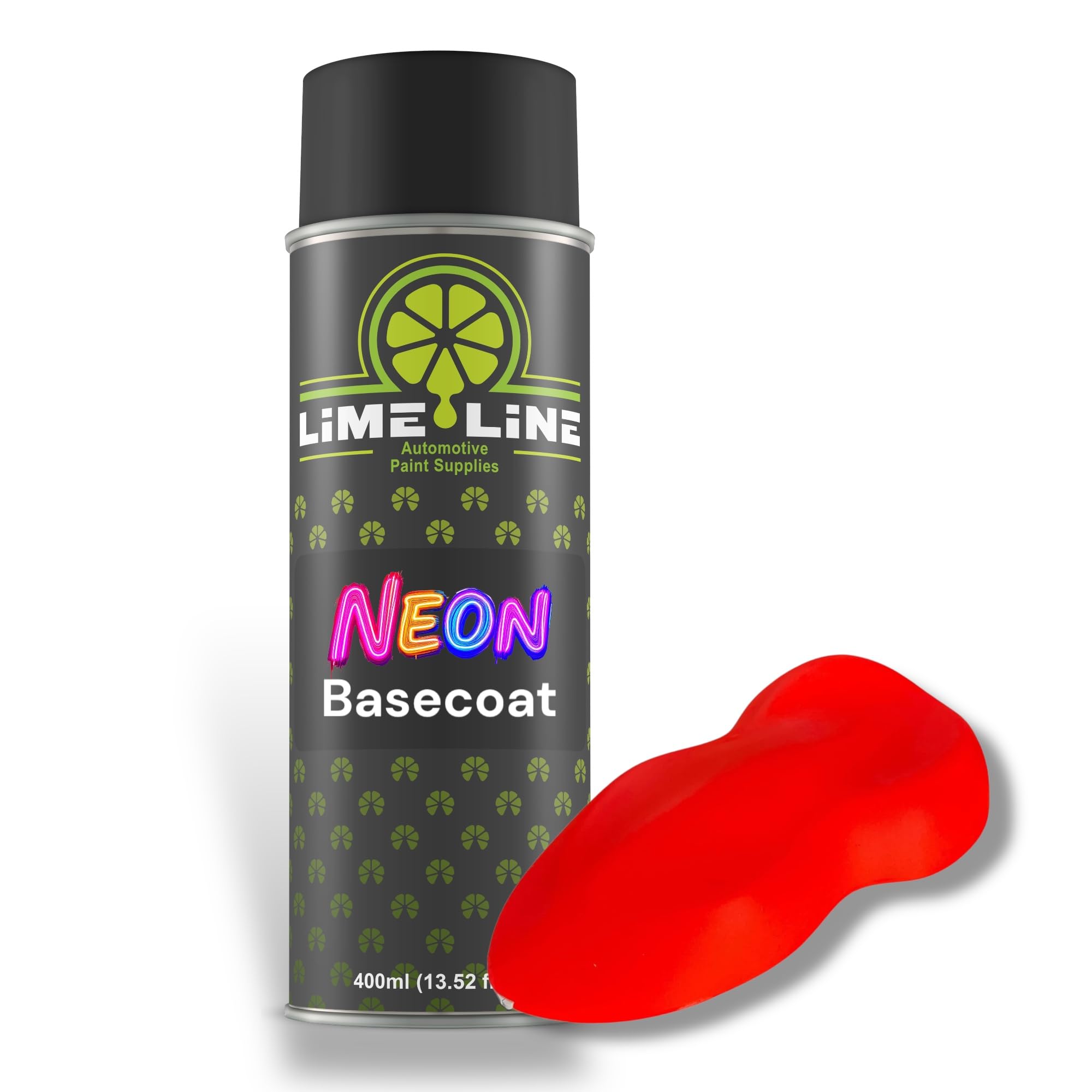 Lime Line Premium Automotive Basecoat Aerosol Spray Paint Fast Drying ...