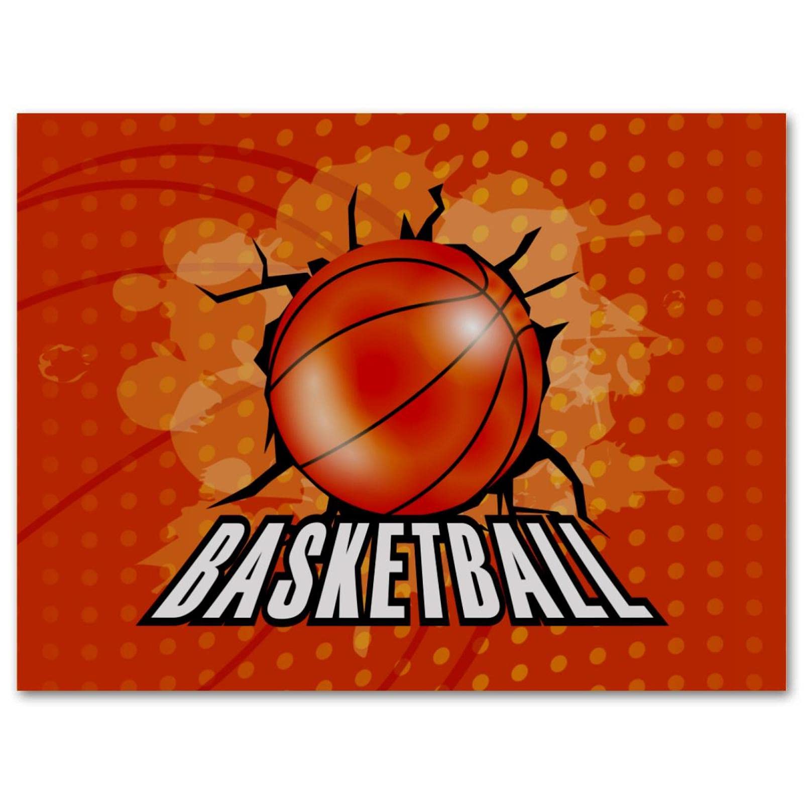 Basketball Texture Wallpaper