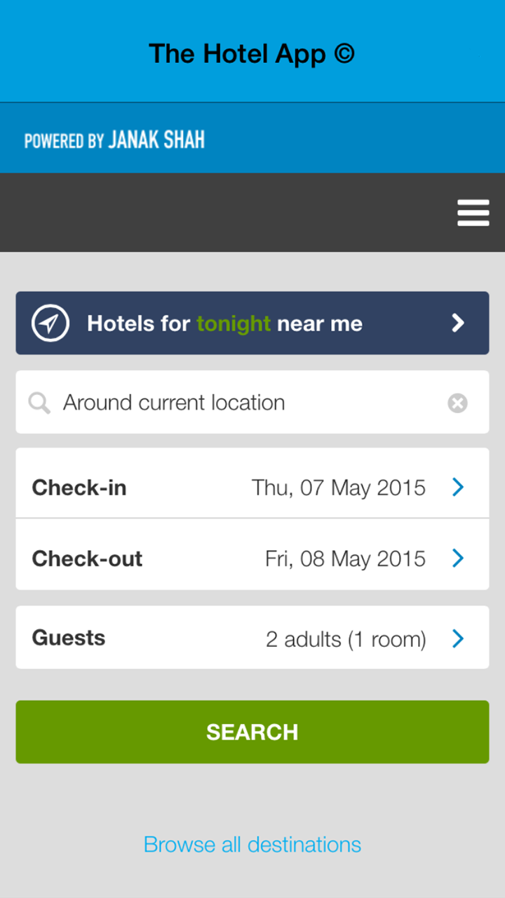 Hotel Search © - App on Amazon Appstore