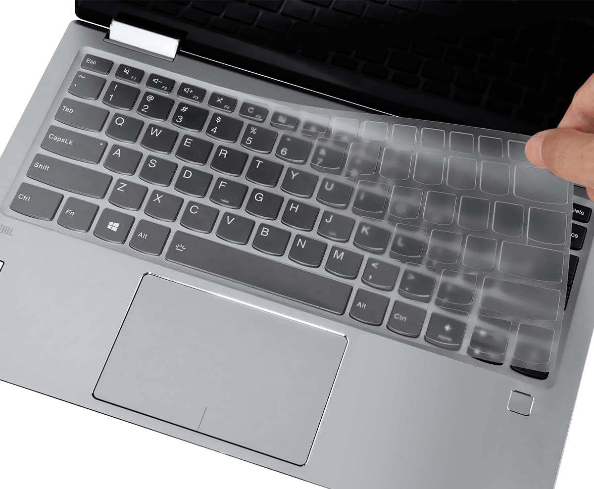 Amazon.com: CASEDAO for Lenovo Flex 14 Keyboard Cover, Ultra Thin Clear ...