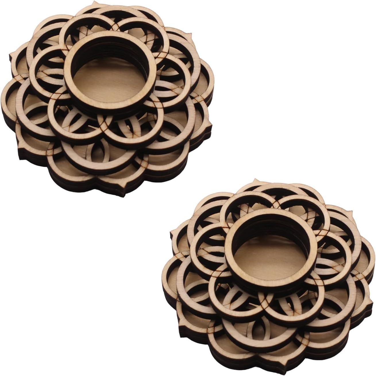 Amazon.com: UtySty Wood Crystal Ball Holder Sphere Stand 4'' Wooden ...