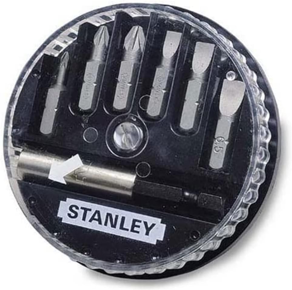 Stanley 7PC Insert Bit set (Pz/Sl) 1 68 738 : Amazon.co.uk: DIY & Tools