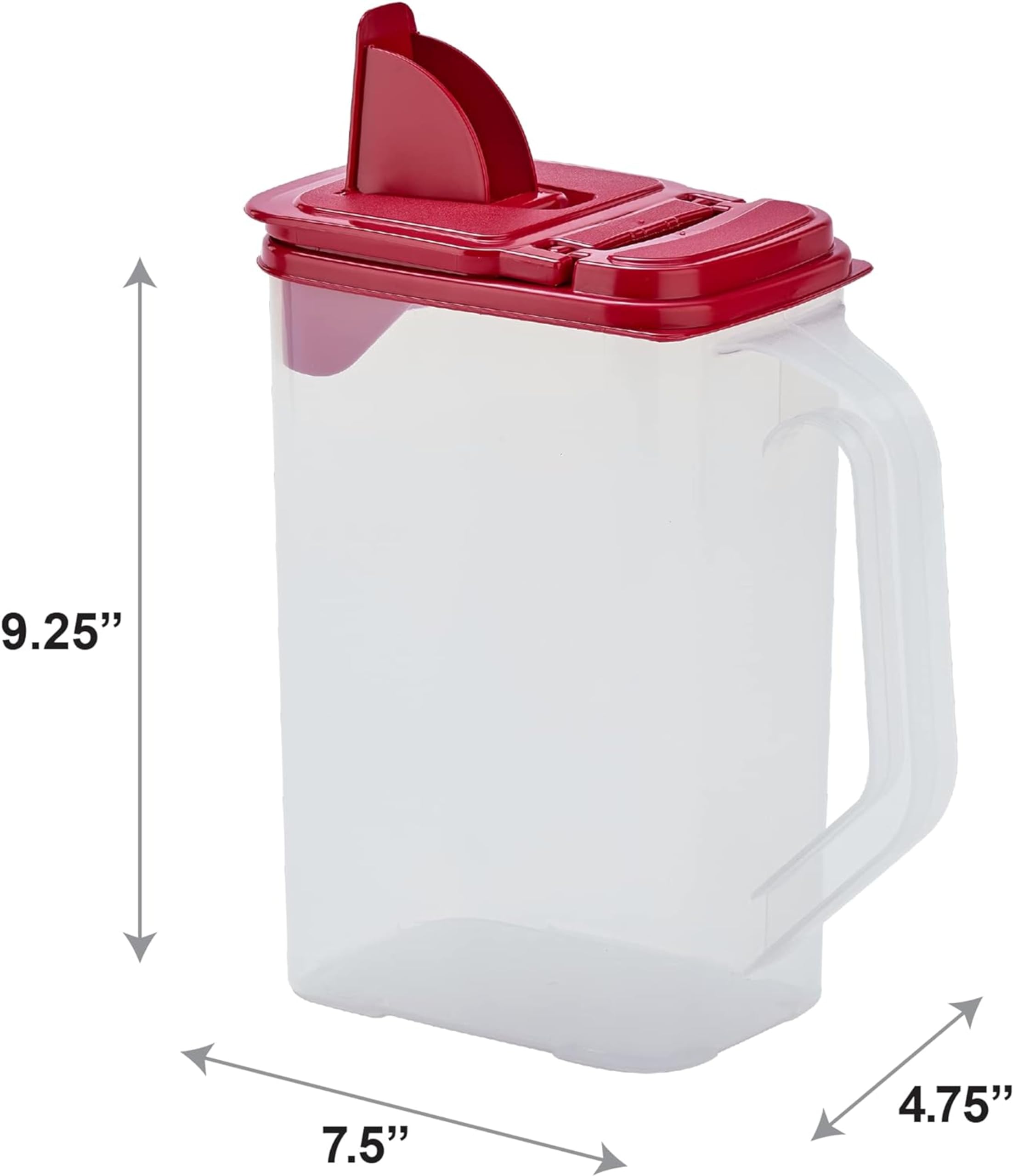 Snapklik.com : Buddeez Flour And Sugar Container - 4 Quart All Purpose ...
