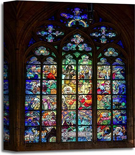 Mucha Stained Glass