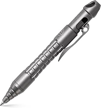 Amazon.com : TACRAY Titanium Mini Ballpoint Pen, German Refill ...