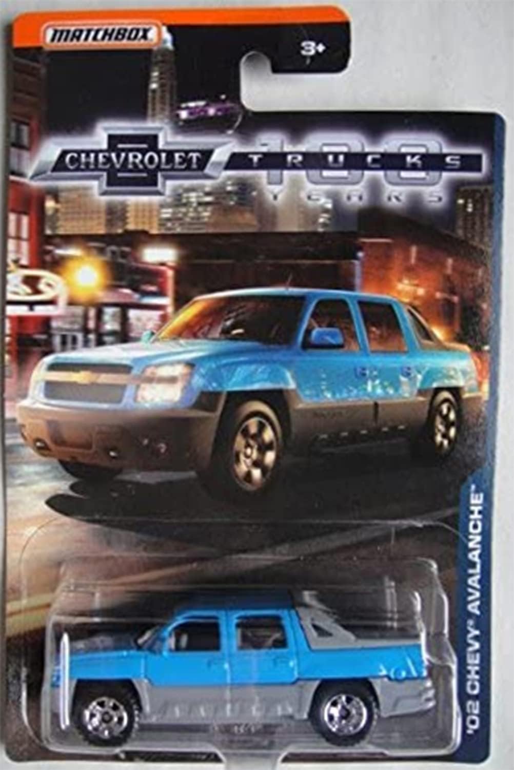 Amazon.com: Matchbox 1:75 Scale DIE CAST Chevrolet 100 Years Trucks ...